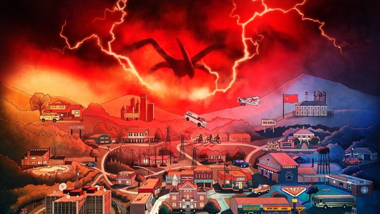 "Stranger Things 4" comparte póster promocional — SeriesPelis.com